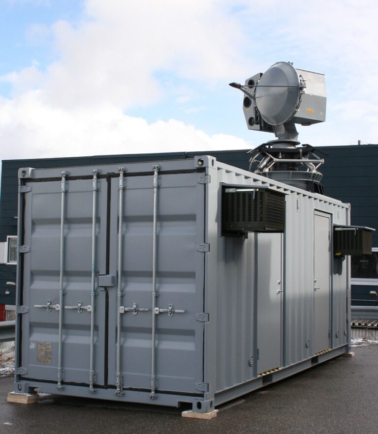 Saab’s CEROS 200 fire control radar arrives in U.S. for demonstration