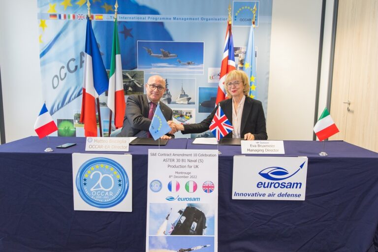 OCCAR: LSS “Jacques Chevallier” First Flag Ceremony