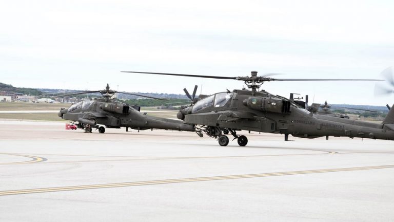 Royal Netherlands Air Force receives two AH-64E Apache helicopters