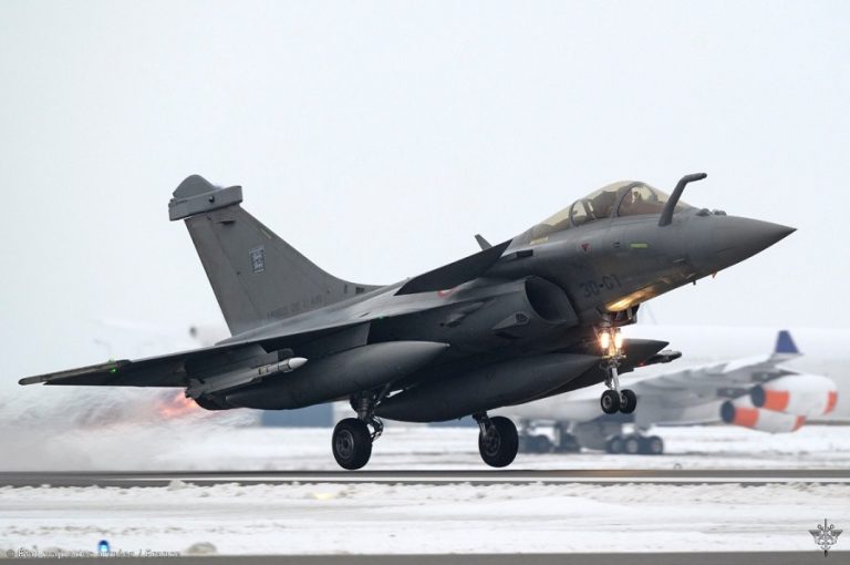 French Rafale joins German Eurofighters for short-term deployment