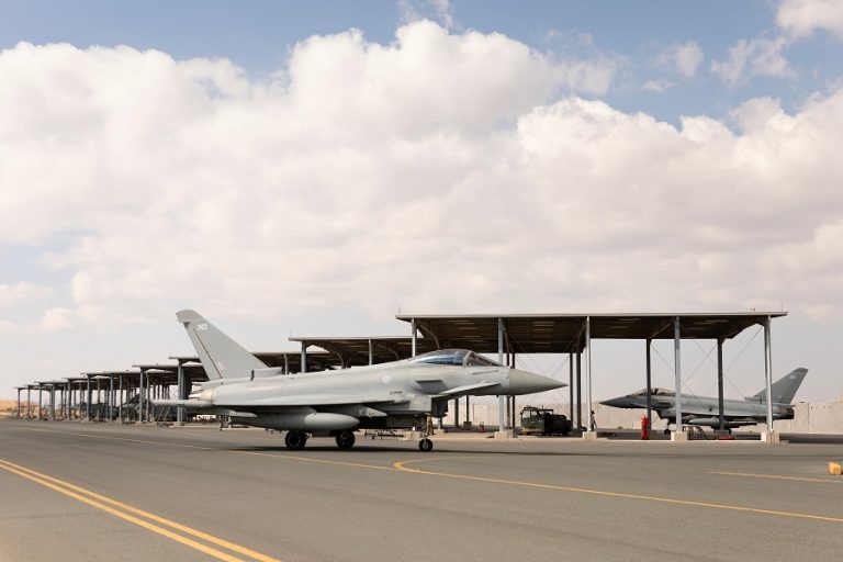 RAF Typhoons exercise with the Royal Saudi Air Force - Defence Industry ...