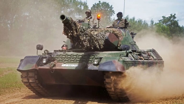 Germany: the first batch of Leopard 1A5 tanks delivered to Ukraine
