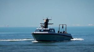 IAI, EDGE and ADSB jointly demostrated unmanned vessel at NAVDEX