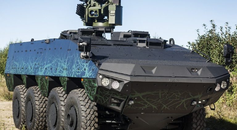 Patria opens a new armoured vehicle production facility in Latvia