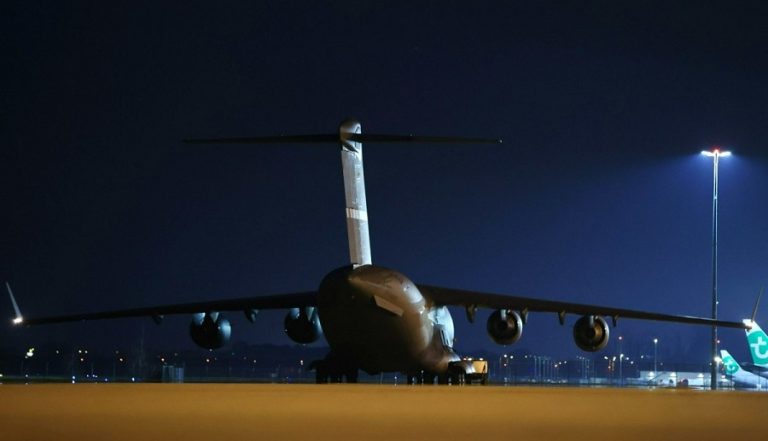 Strategic Airlift Capability's C-17 makes relief flight to Türkiye