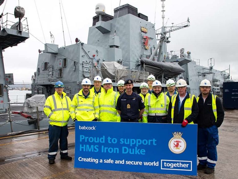 Babcock: HMS Iron Duke returns to sea after major refit