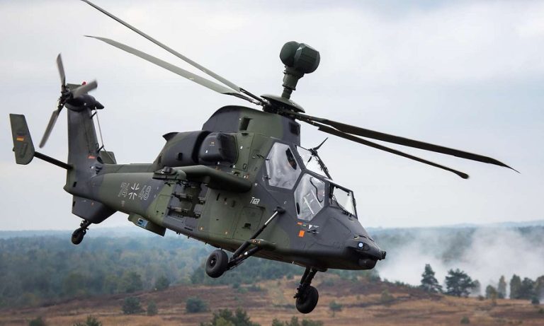 German Tiger helicopter - highly versatile air asset