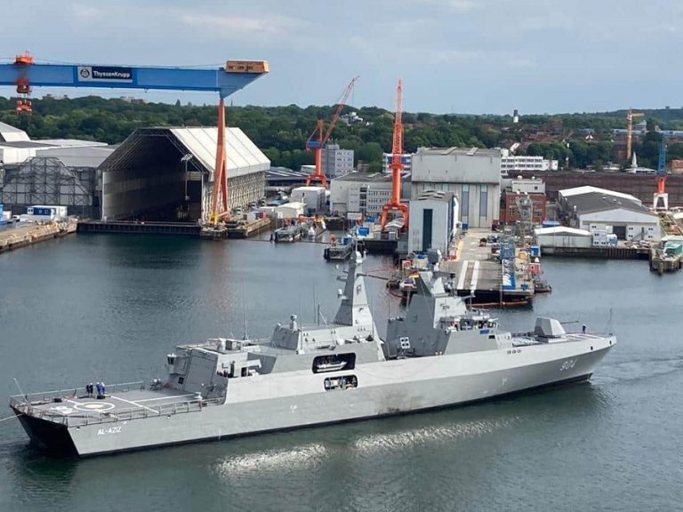 thyssenkrupp Marine Systems hands over second frigate for Egyptian Navy ...