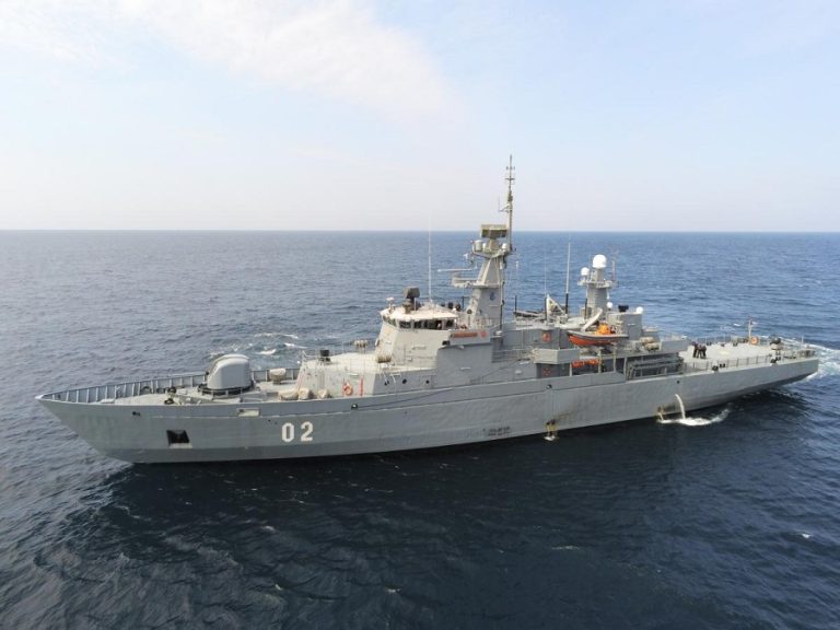 Finnish Navy ships in exercise Baltops 23 in the Baltic Sea