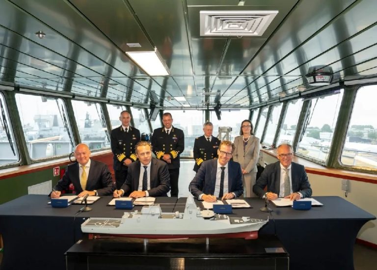 Damen and Thales sign contract for Dutch-Belgium ASW frigates