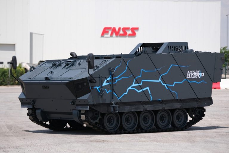 FNSS introduces hybrid power pack for tracked military vehicles
