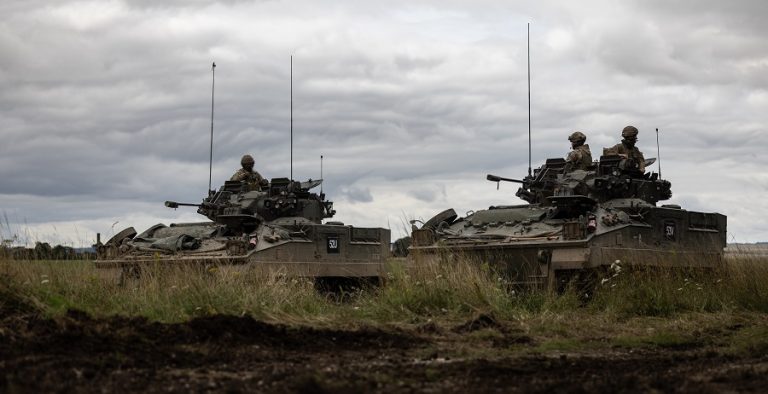 Lessons identified in Ukraine shapes British Army exercise