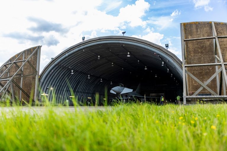 RAF practices rapidly relocating fighter jets for defence of UK ...