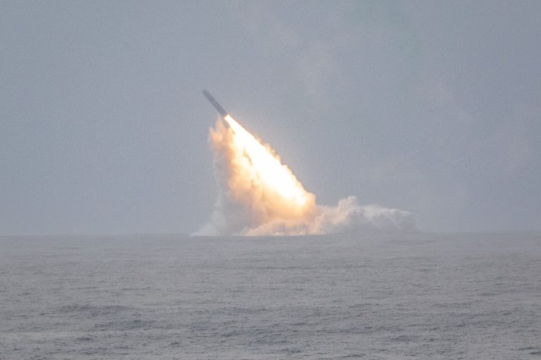 Lockheed and U.S. Navy demonstrate Submarine-Launched Ballistic Missile