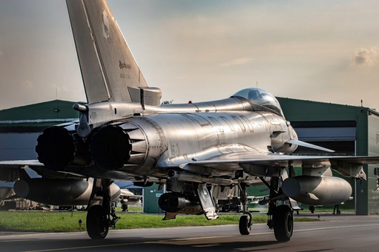 NATO air forces practice combined aerial drills in Lithuania