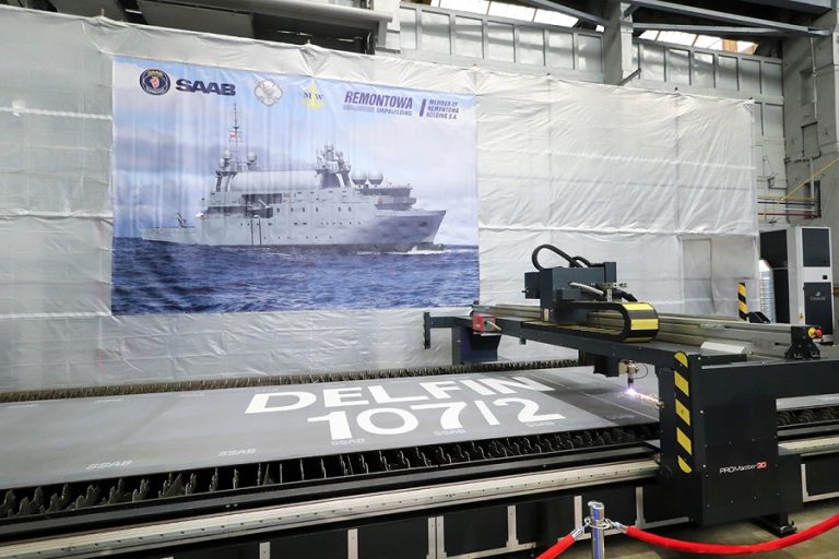 Remontowa Shipbuilding started production of the second SIGINT ship