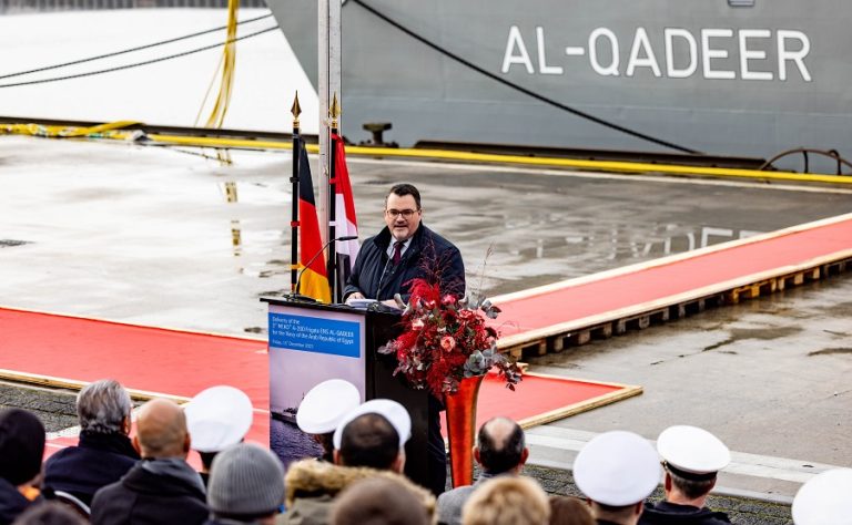 thyssenkrupp Marine Systems hands over third MEKO frigate to Egyptian Navy