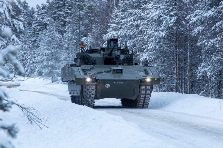 British Army's Ajax vehicle passes extreme cold tests in Sweden