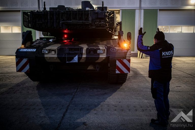 Hungary receives three more Leopard 2A7HU main battle tanks