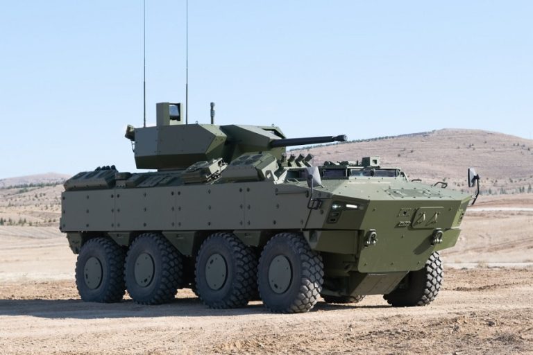 FNSS launches PARS IV armoured vehicle with Teber-35 UKK turret [VIDEO]