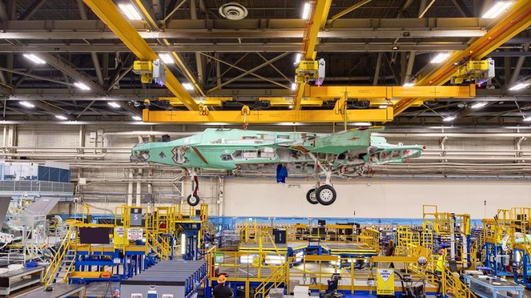 Lockheed Martin: first F-35A for Poland progressing on the production line