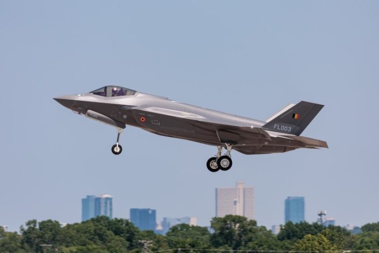 First F-35A fighter for Belgian Air Force conducts its maiden flight
