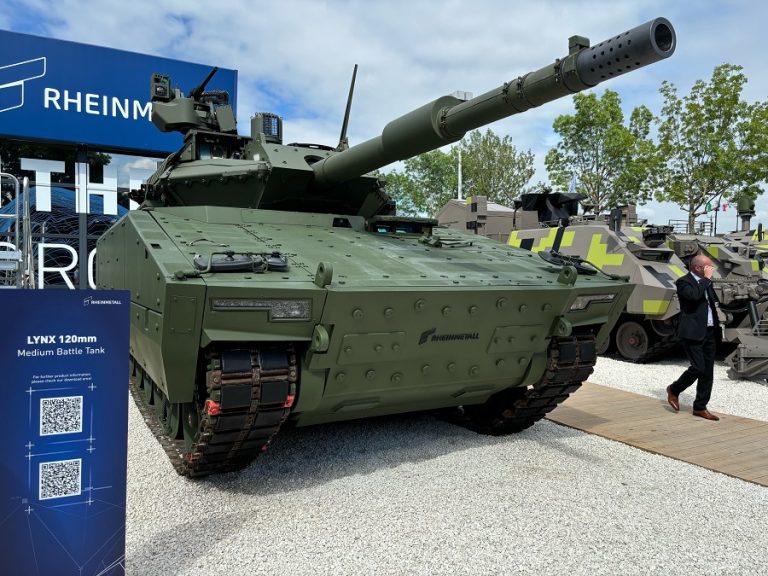 Rheinmetall demonstrates new variant of Lynx KF41 combat vehicle