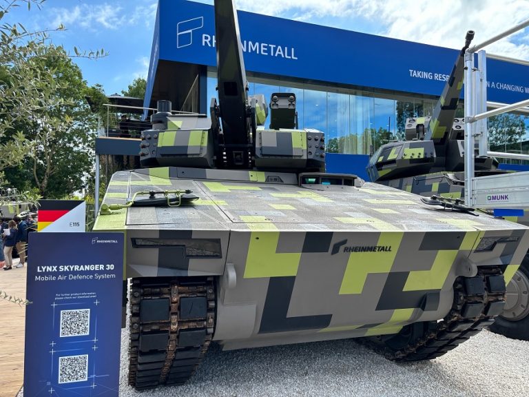 Rheinmetall demonstrates new variant of Lynx KF41 combat vehicle