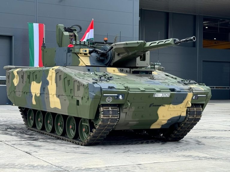 Hungary’s First battalion equipped with KF41 Lynx vehicles nears ...