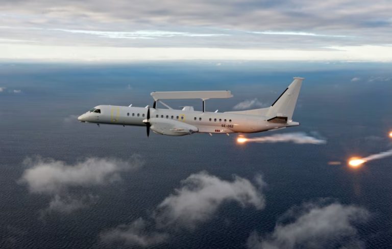 Saab 2000 AEW&C aircraft with Erieye radar handed over to Pakistan