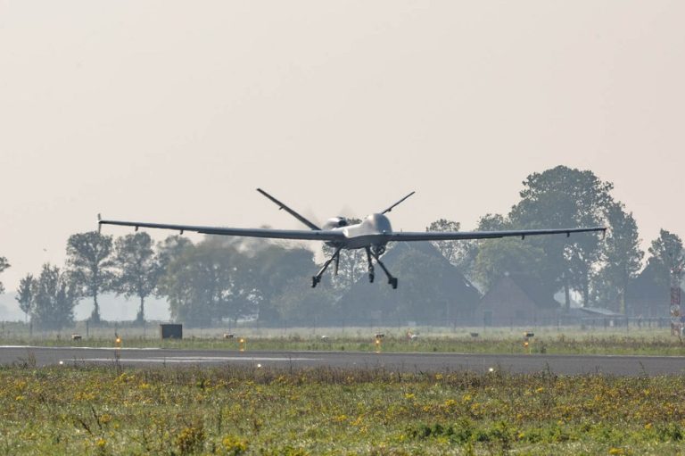 Unmanned MQ-9 Reaper flies for the first time in Dutch airspace
