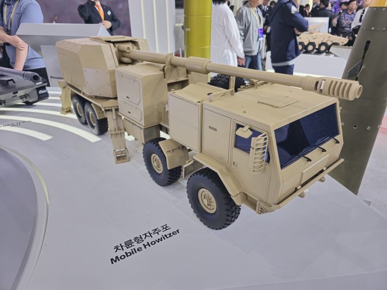 Hanwha Aerospace develops wheeled version of K9 artillery system