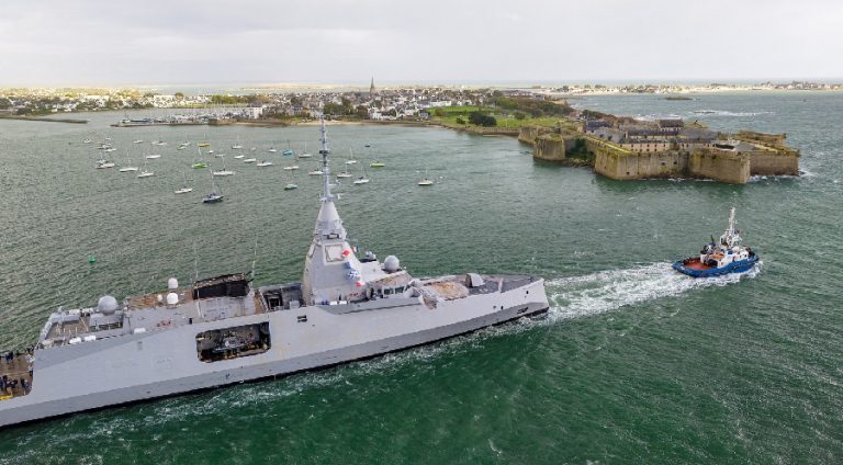 Naval Group: the first FDI frigate Amiral Ronarc'h begins sea trials
