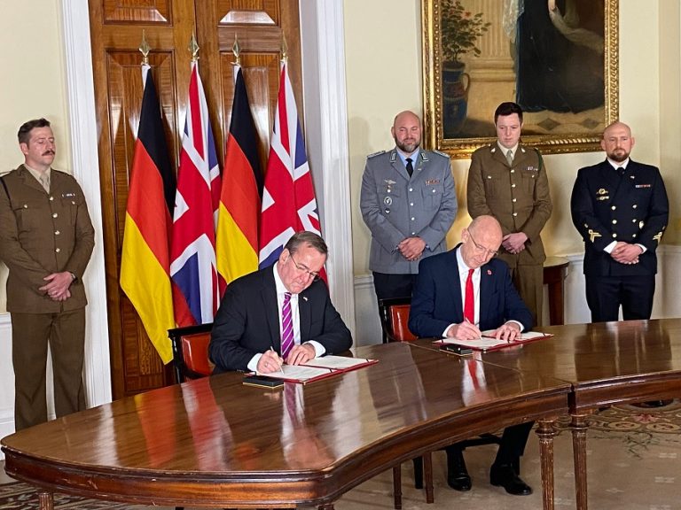 UK and Germany sign the Trinity House Agreement to enhance security in ...