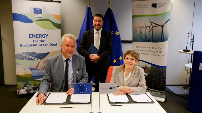 European Defence Agency and EU Commission partner on green defence ...