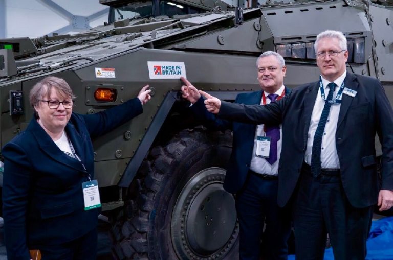 First British-made Boxer armoured vehicle unveiled at IAV 2025 conference