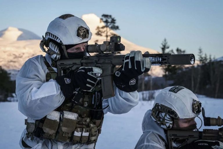 Royal Marines enhance Arctic warfare skills with new L403 rifle