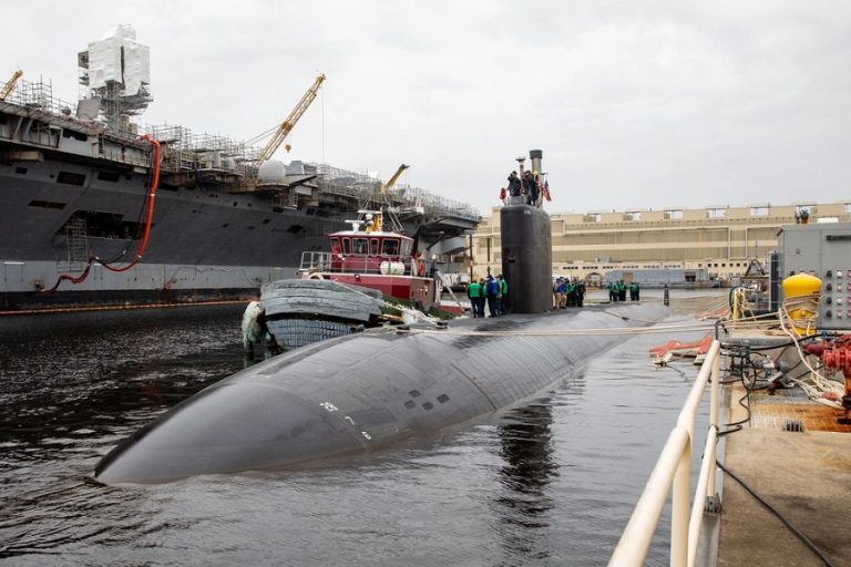 USS Toledo returns to fleet after overhaul at Norfolk Naval Shipyard