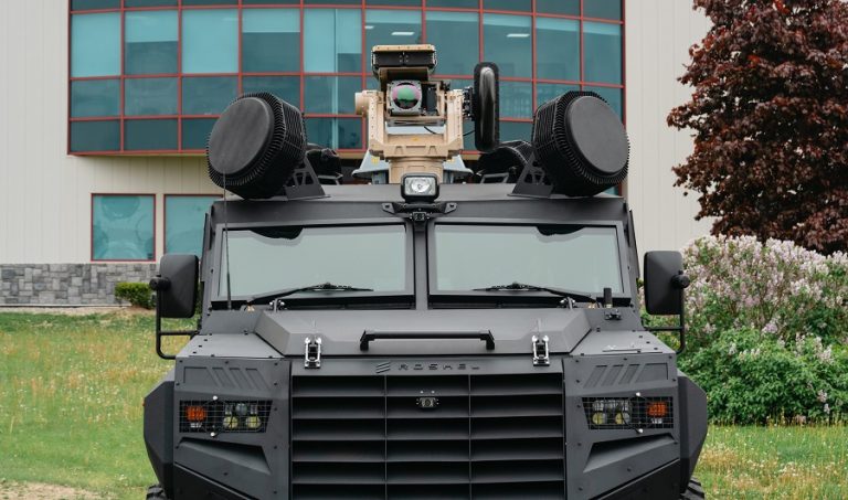 Roshel to unveil counter-drone vehicle with Leonardo’s Falcon Shield at ...