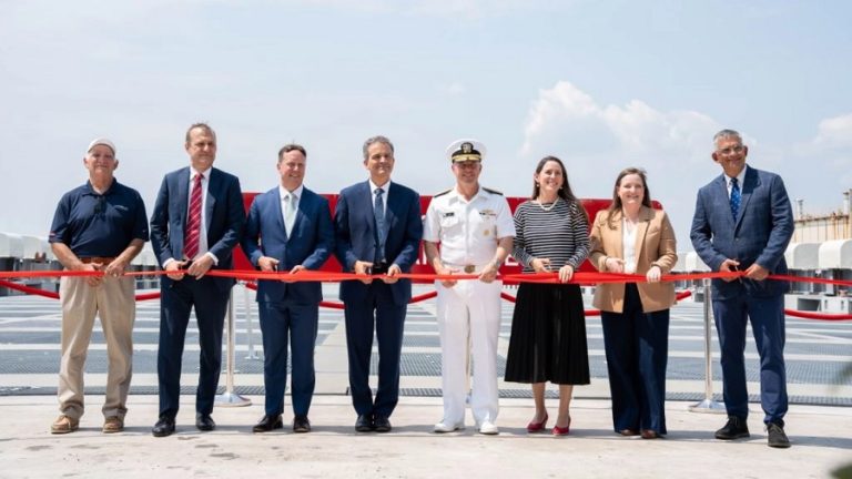 BAE Systems opens $250 million ship repair facility in Florida