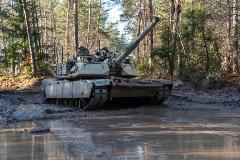 Abrams tank crews test rapid armour movement in NATO exercise at Bemowo ...